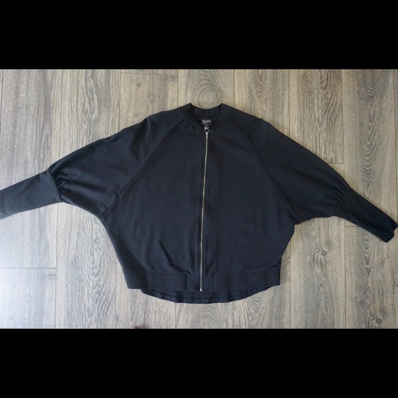 free press | Jackets & Coats | Black Soft Bomber Jacket | Poshmark